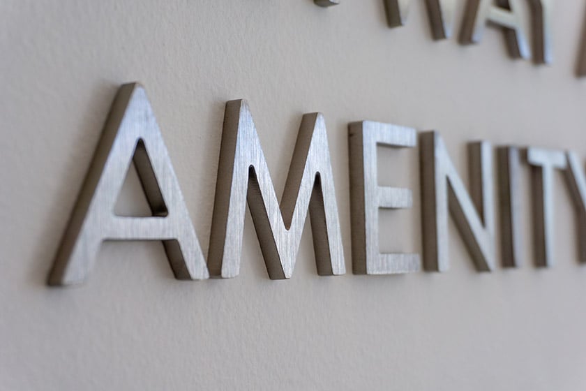 Dimensional Letters Signage