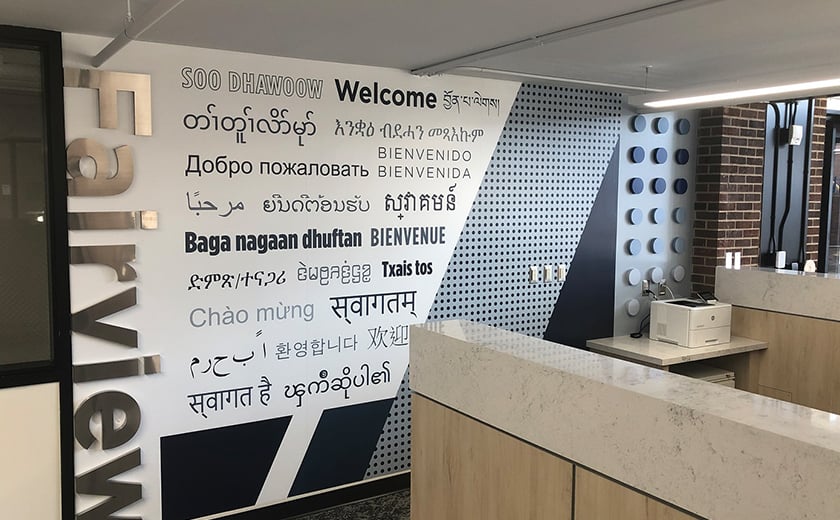 Interior Logos and Feature Walls Signage