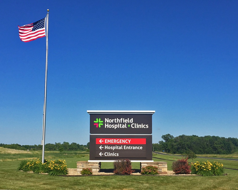 Hospital Signage Project Recap - Northfield Hospital & Clinics